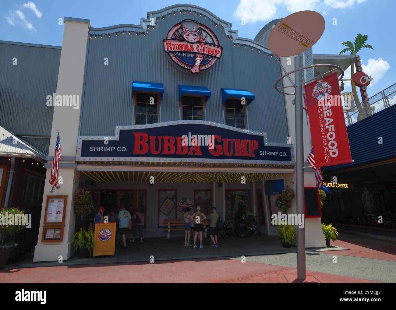 Bubba Gump shrimp company at the Universal Citywalk Stock Photo - Alamy