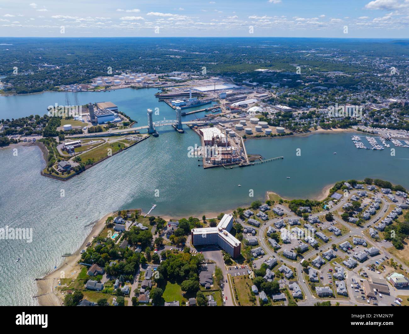 Germantown town river bay coast hi-res stock photography and images - Alamy