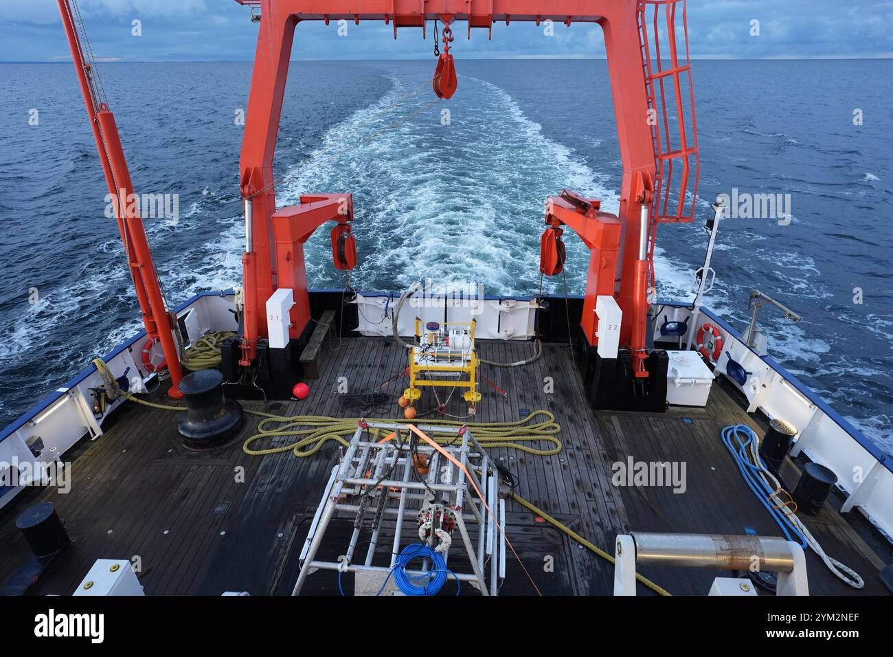 Kiel, Germany. 20th Nov, 2024. The frames of the new underwater ...