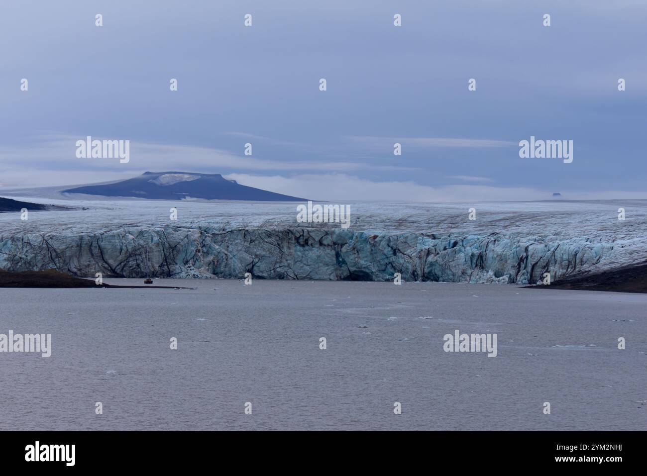 View of the polar ice cap of Svalbard Islands Stock Photo - Alamy