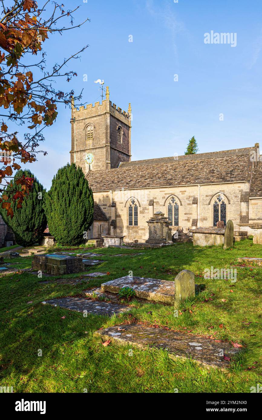 The church of St Mary Magdalene, Rodborough, Stroud, Gloucestershire UK ...