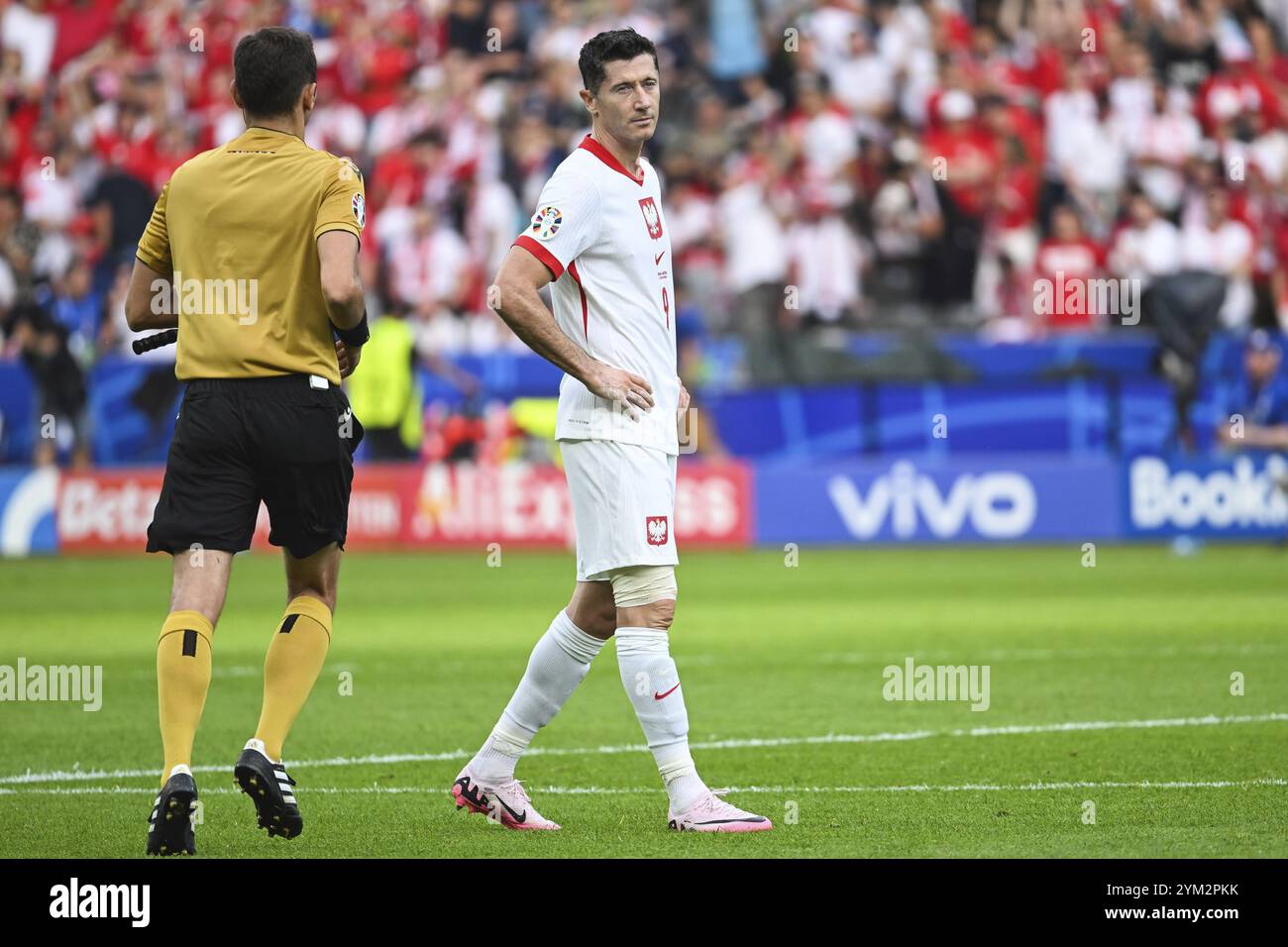 BERLIN, GERMANY - JUNE 21, 2024: Euro 2024 Groupe D match Poland vs ...