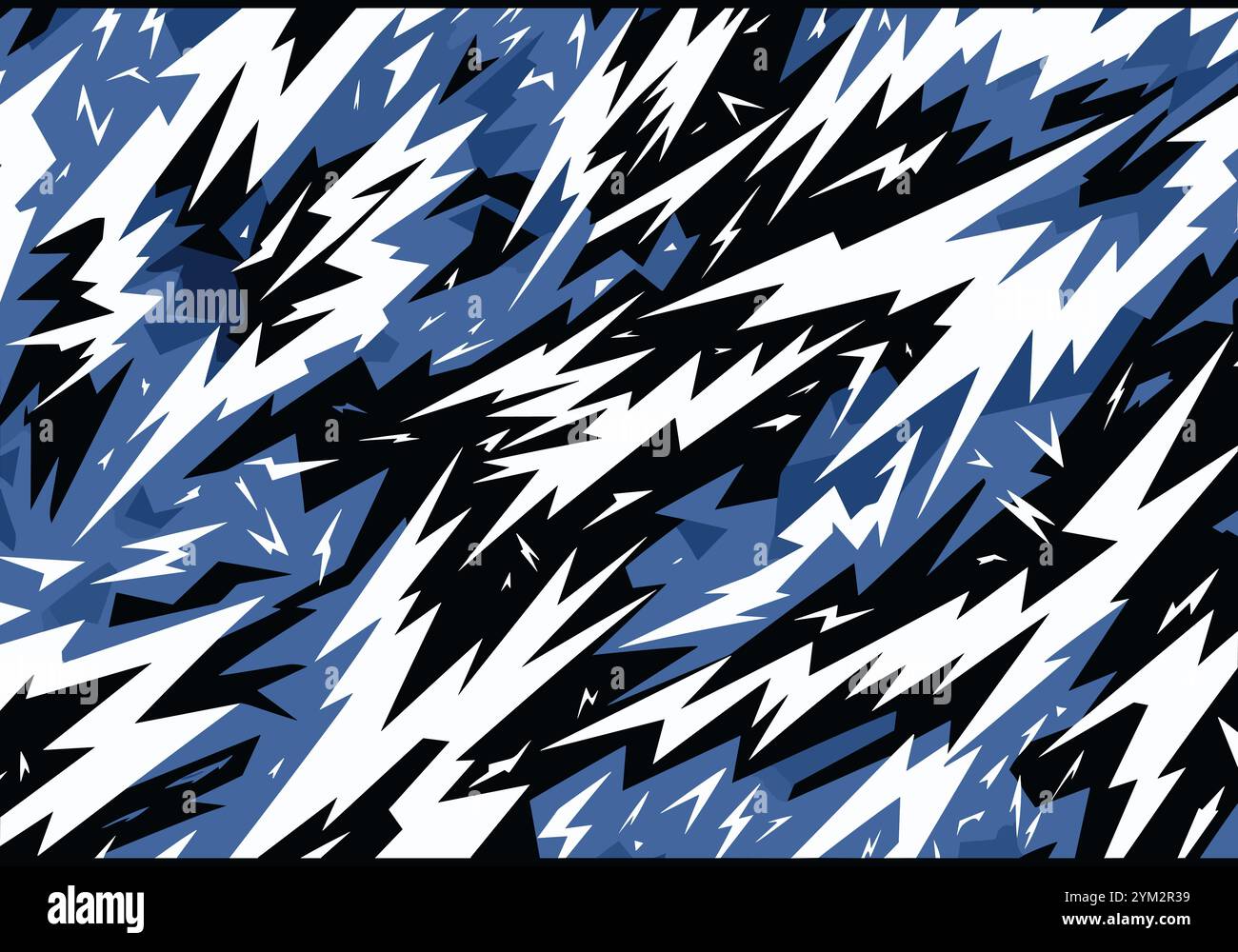 abstract black and white lightning vector with lightning bolts Stock ...
