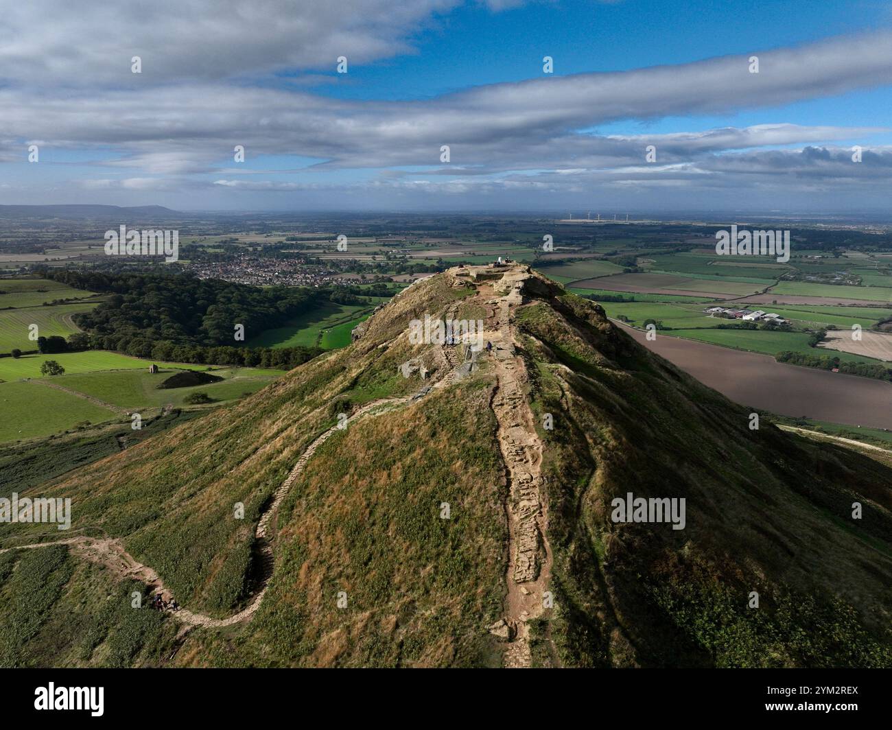 Cleveland way roseberry topping hi-res stock photography and images - Alamy