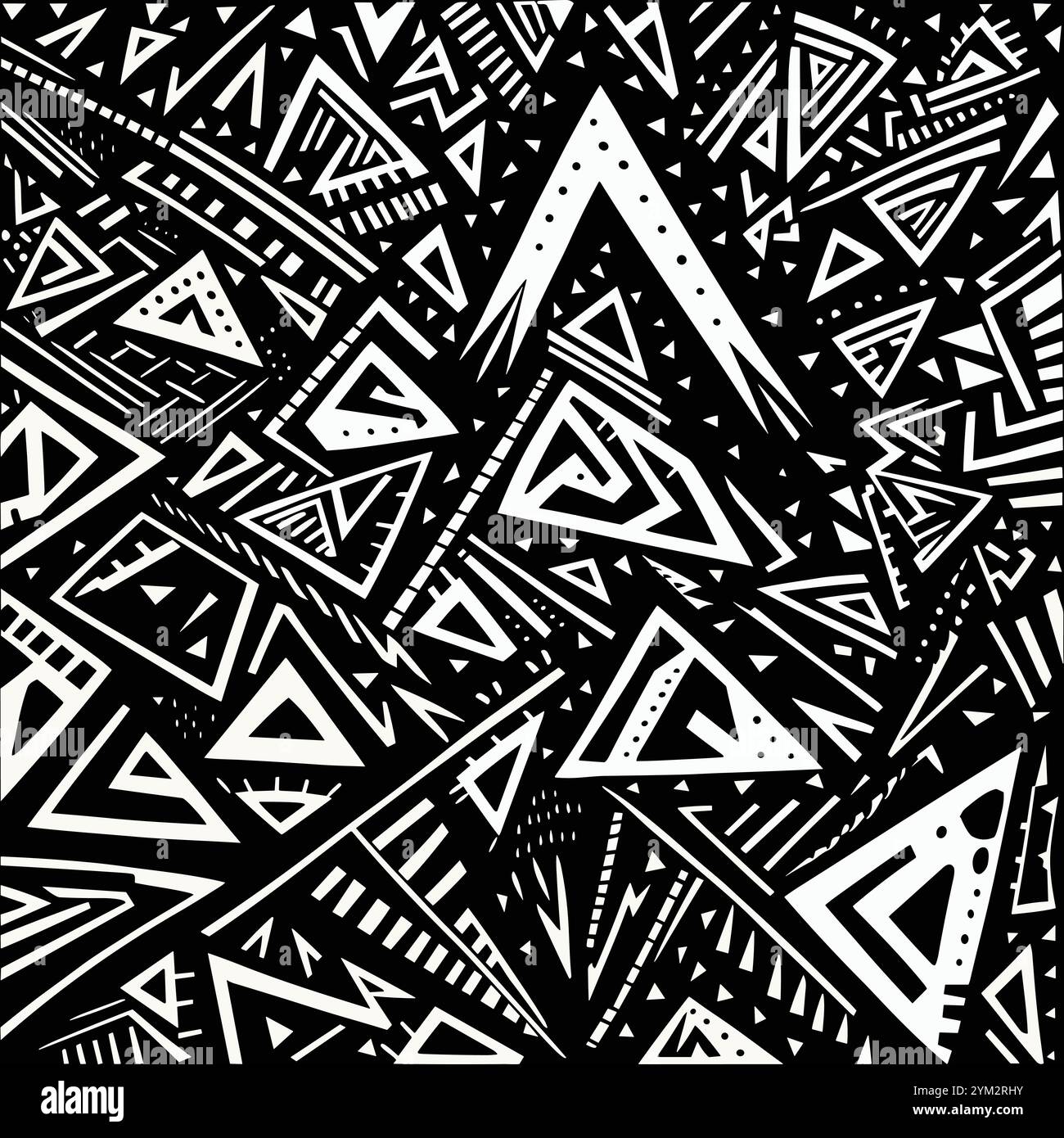 Triangle shapes swirling lines hi-res stock photography and images - Alamy