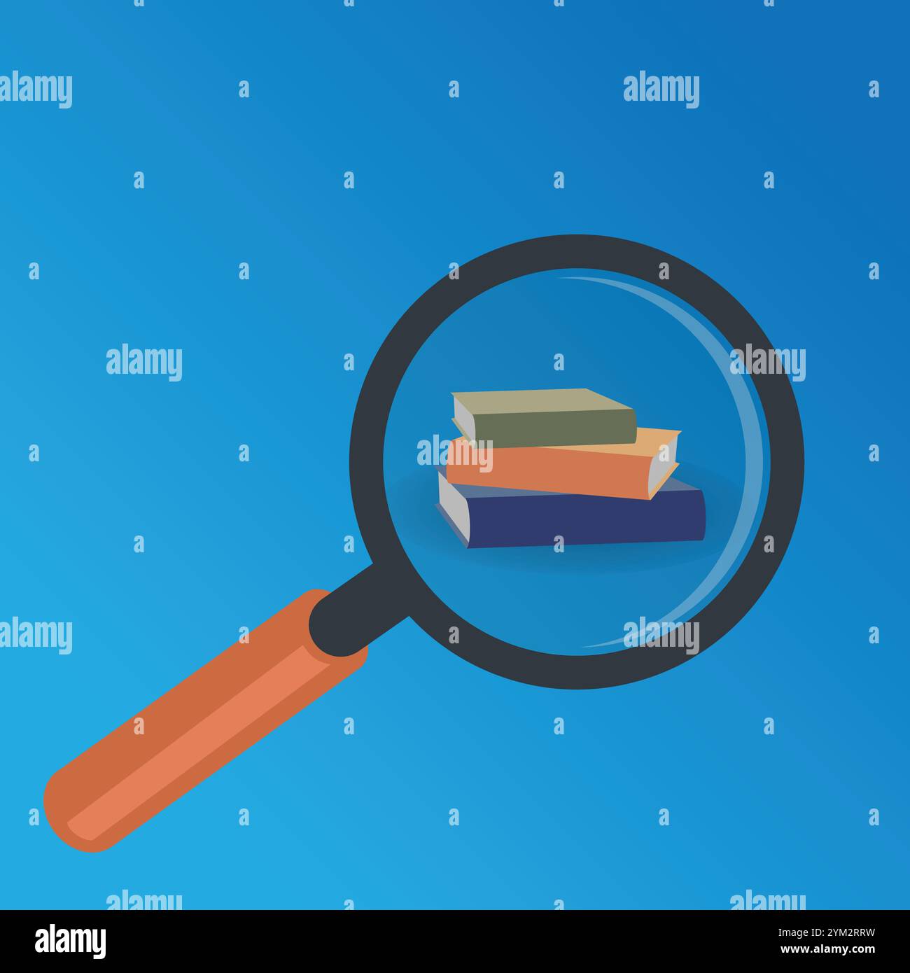 Bookshop view Stock Vector Images - Alamy