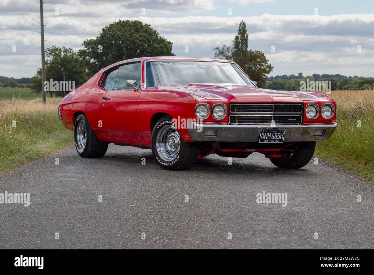 1970 Chevy Chevelle SS classic American muscle car Stock Photo - Alamy
