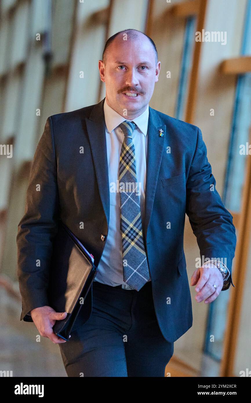 Edinburgh Scotland, UK 20 November 2024. Cabinet Secretary for Health ...