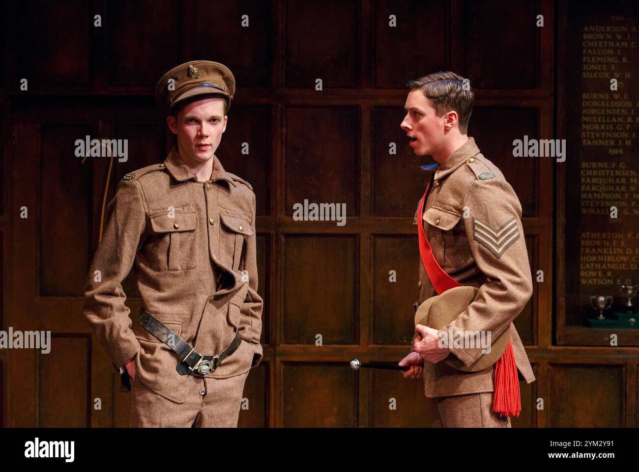 l-r: Rob Callender (Bennett), Rowan Polonski (Fowler) in ANOTHER COUNTRY by Julian Mitchell at ...
