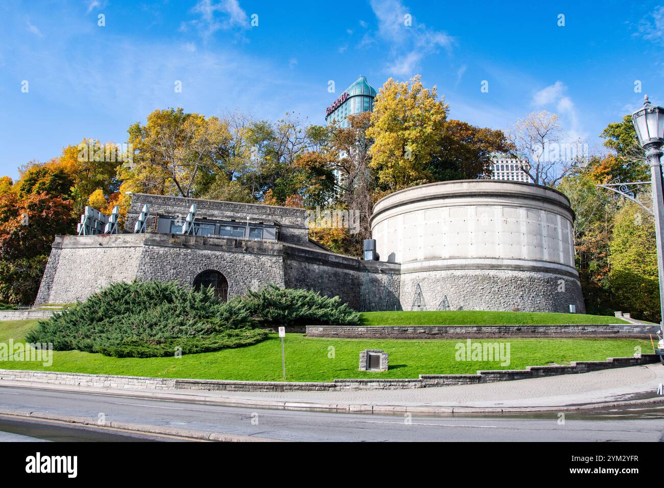 Queen Victoria Place on Niagara River Parkway in Niagara Falls, Ontario ...