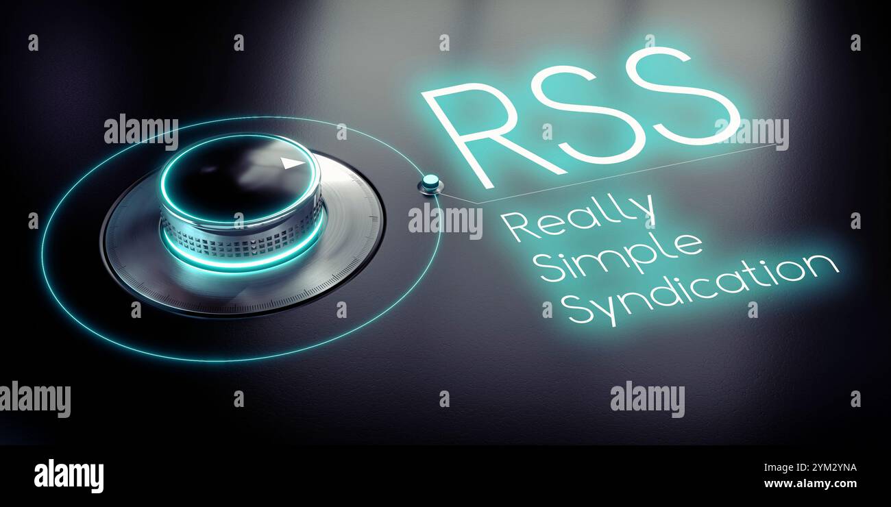 Really simple syndication hi-res stock photography and images - Alamy