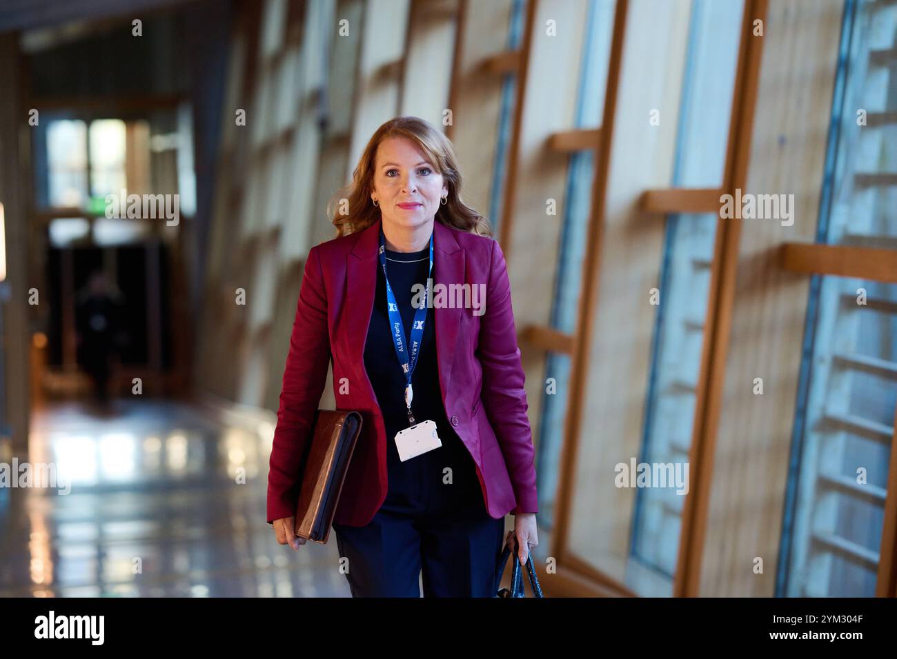 Edinburgh Scotland, UK 20 November 2024. Ash Regan MSP at the Scottish ...