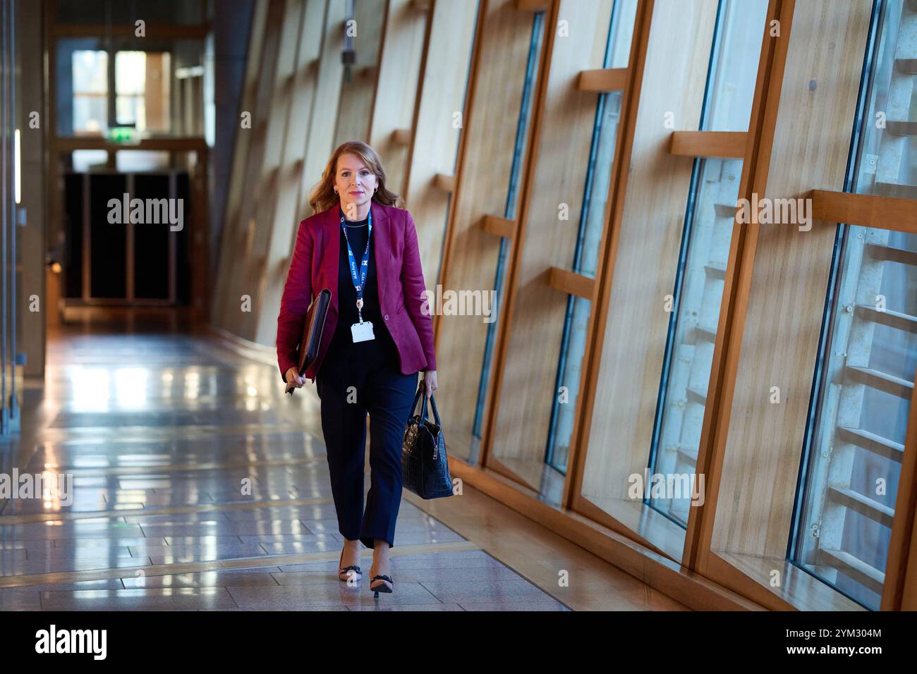 Edinburgh Scotland, UK 20 November 2024. Ash Regan MSP at the Scottish ...