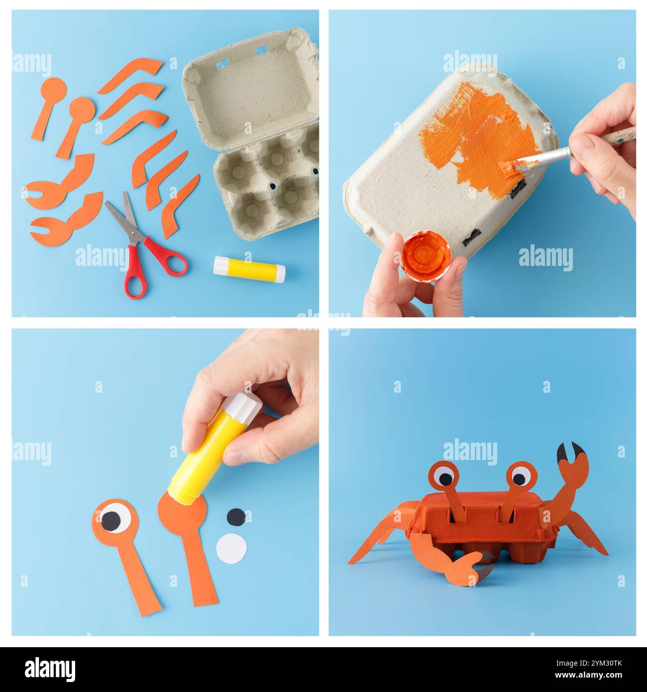 Kids craft box Cut Out Stock Images & Pictures - Alamy