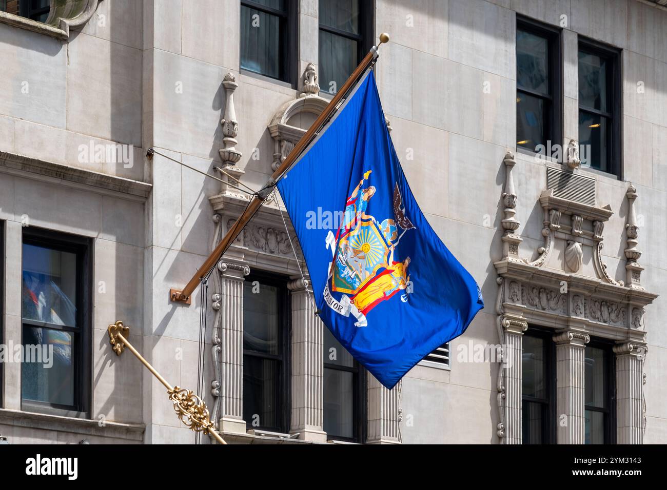 New york state flag hi-res stock photography and images - Alamy