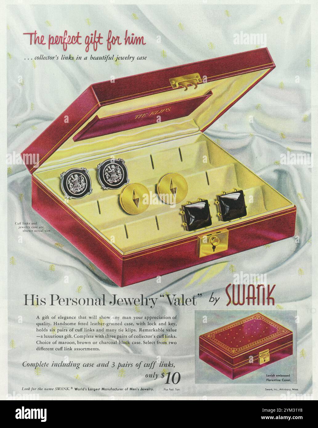 1950s usa swank magazine advert hi-res stock photography and images - Alamy