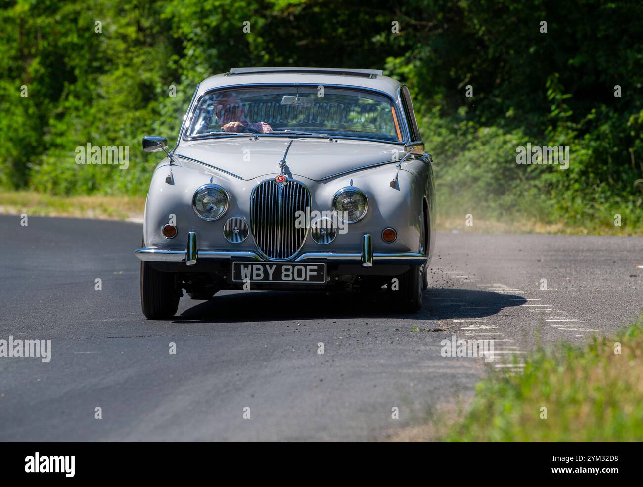 1968 Jaguar Mk2 3.4 340 classic British luxury sports saloon car Stock ...