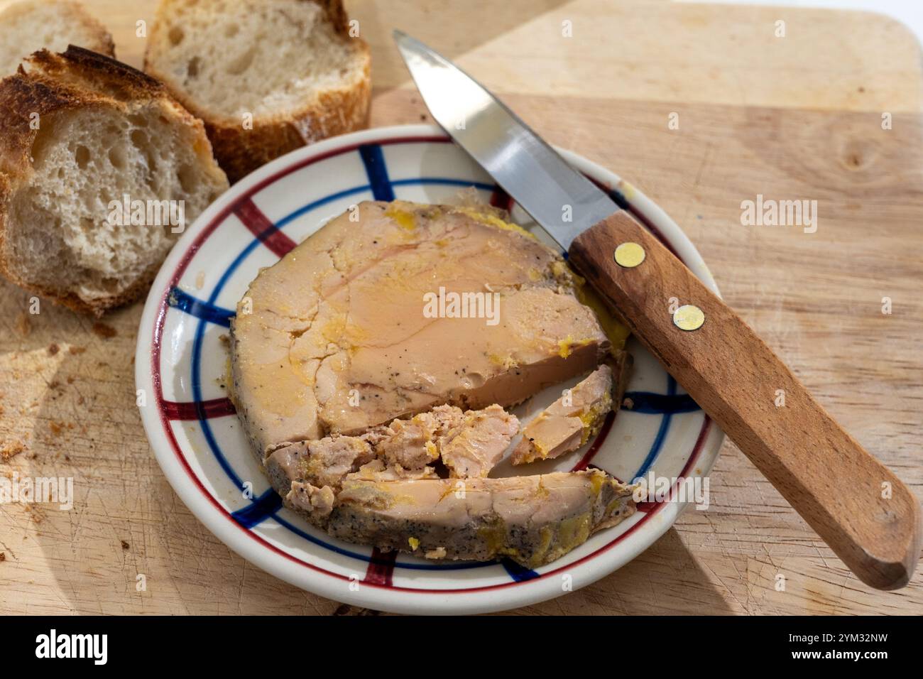 Starter dish Foie gras fat liver specialty food product made of liver of a duck or goose ...