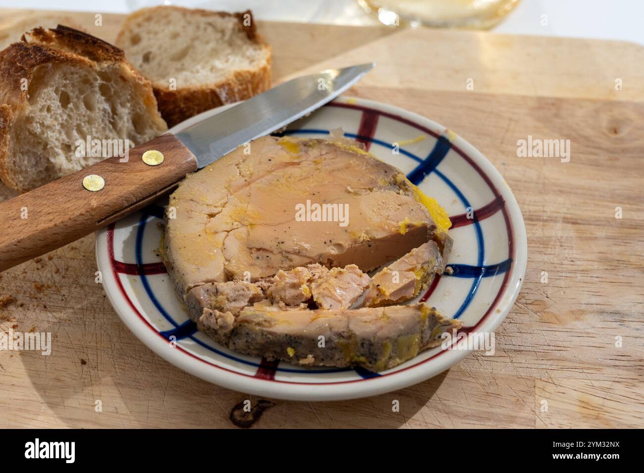 Starter dish Foie gras fat liver specialty food product made of liver of a duck or goose ...