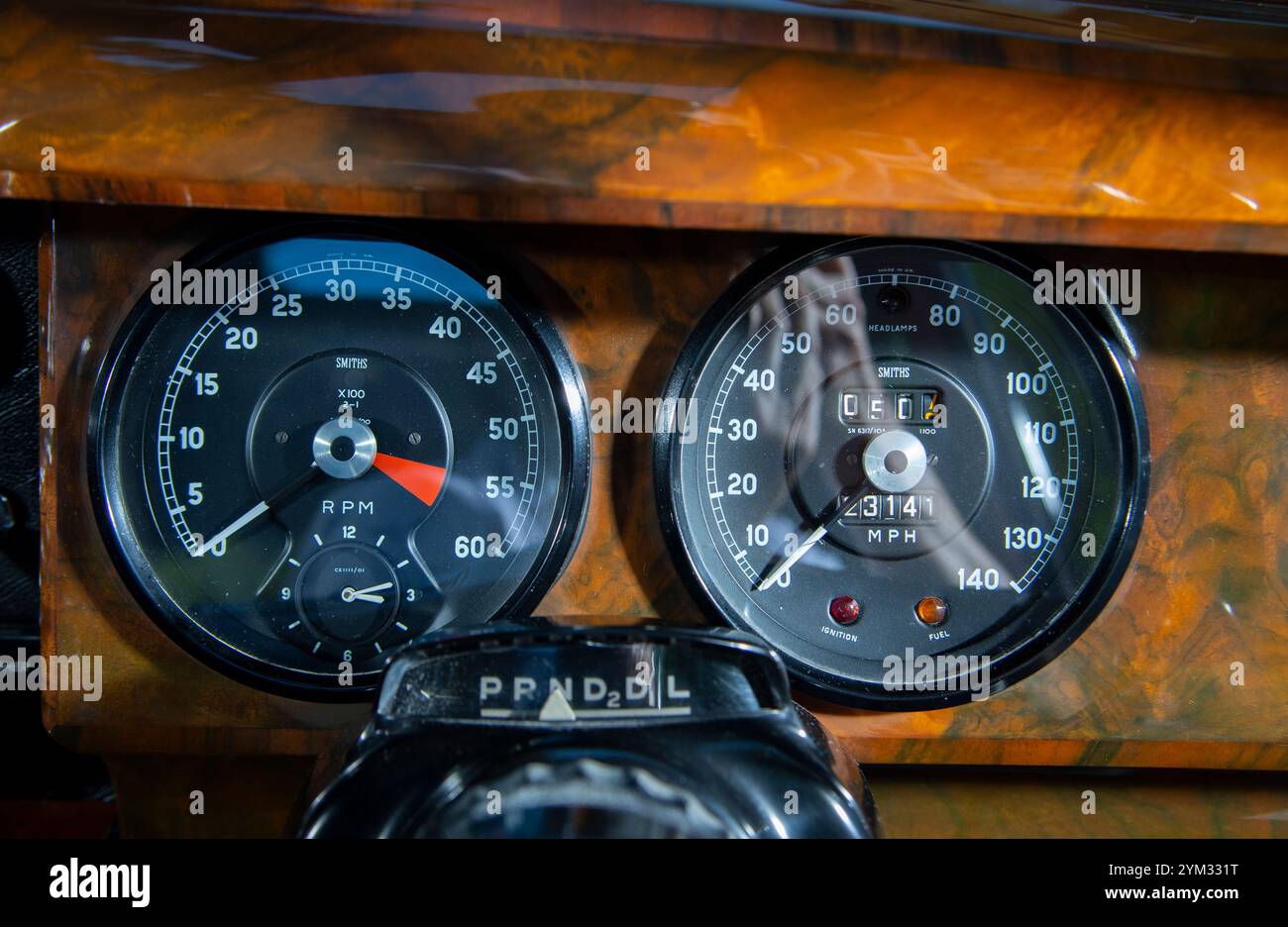 1968 Jaguar Mk2 3.4 340 classic British luxury sports saloon car Stock ...
