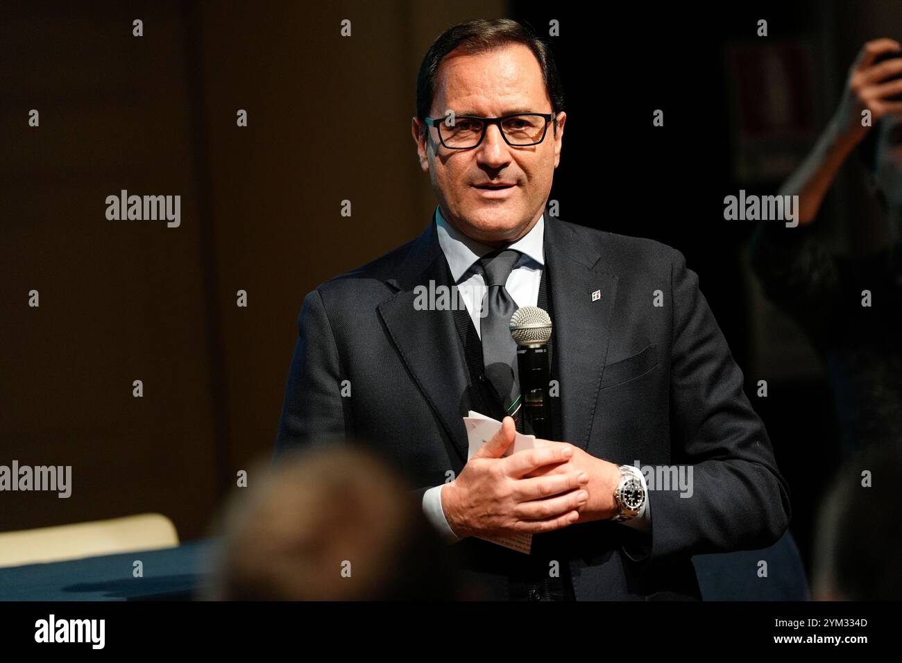 Torino, Italia. 20th Nov, 2024. Tommaso Tanzilli President of Italian ...