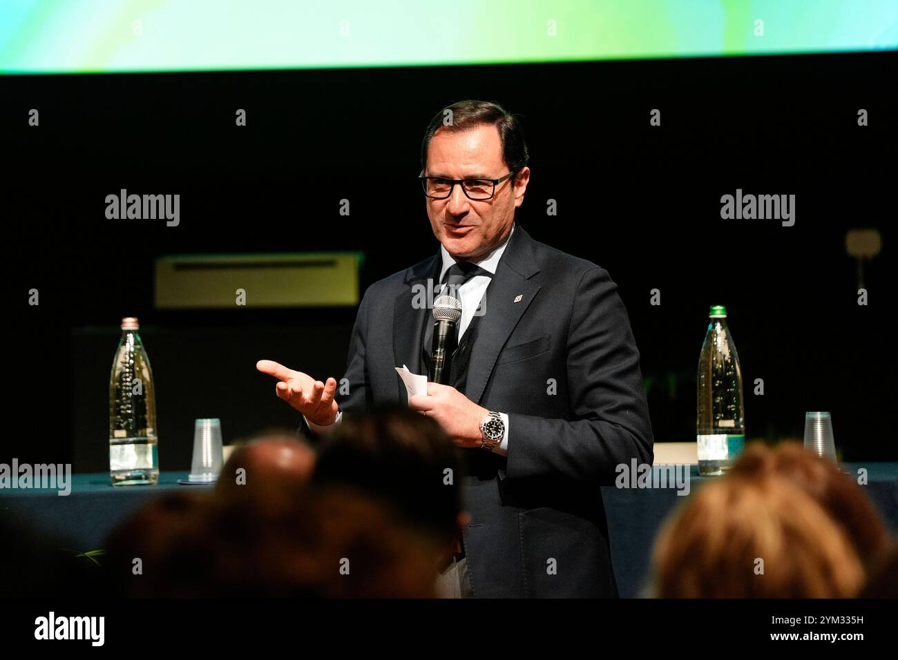 Torino, Italia. 20th Nov, 2024. Tommaso Tanzilli President of Italian ...