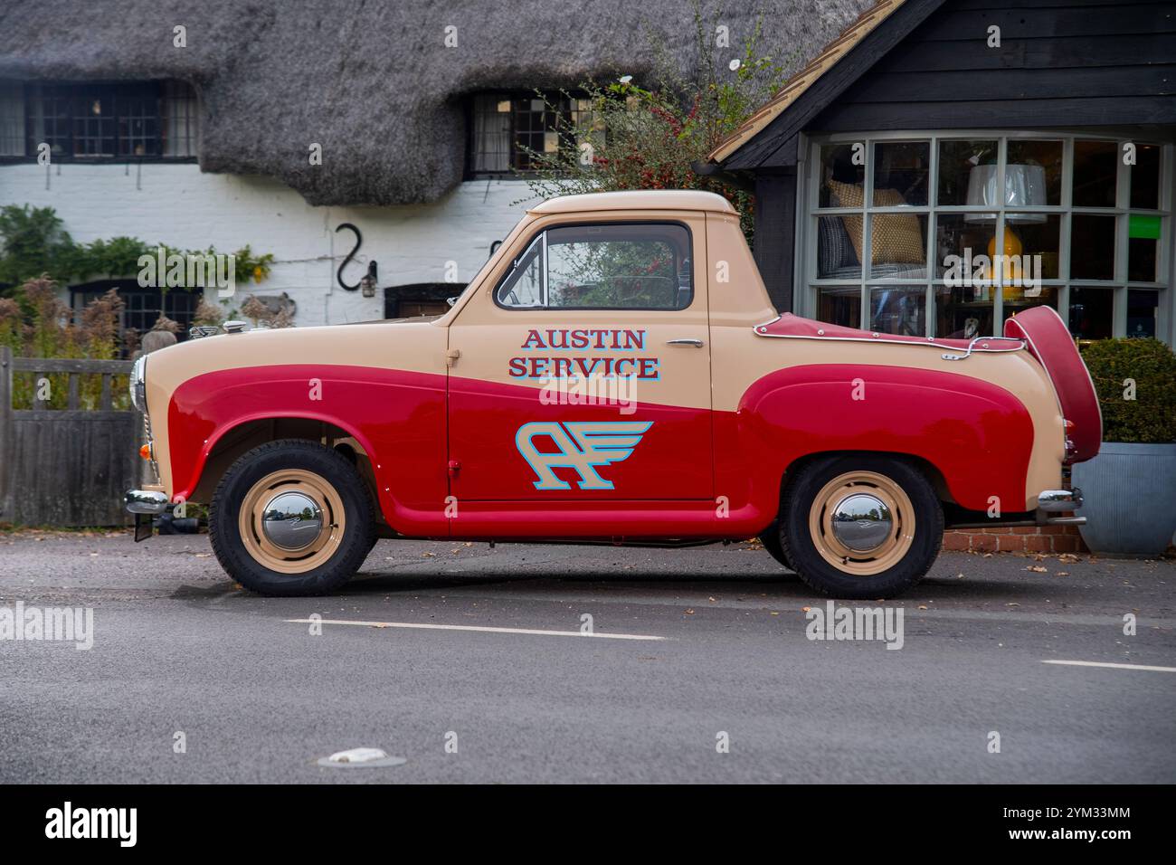 1958 Austin A35 pick up, classic British car derived van Stock Photo ...