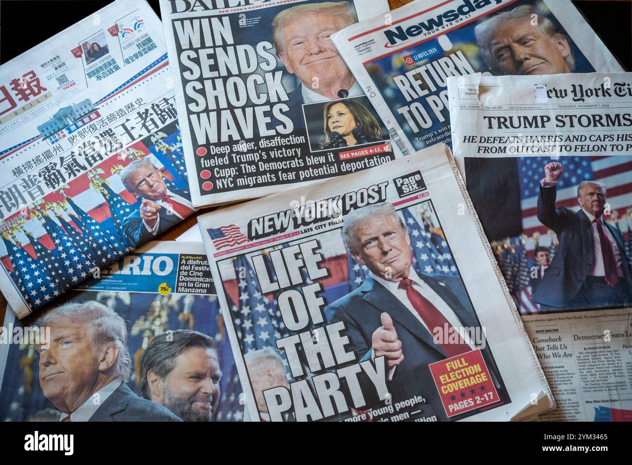 Donald trump 5 november 2024 hi-res stock photography and images - Alamy