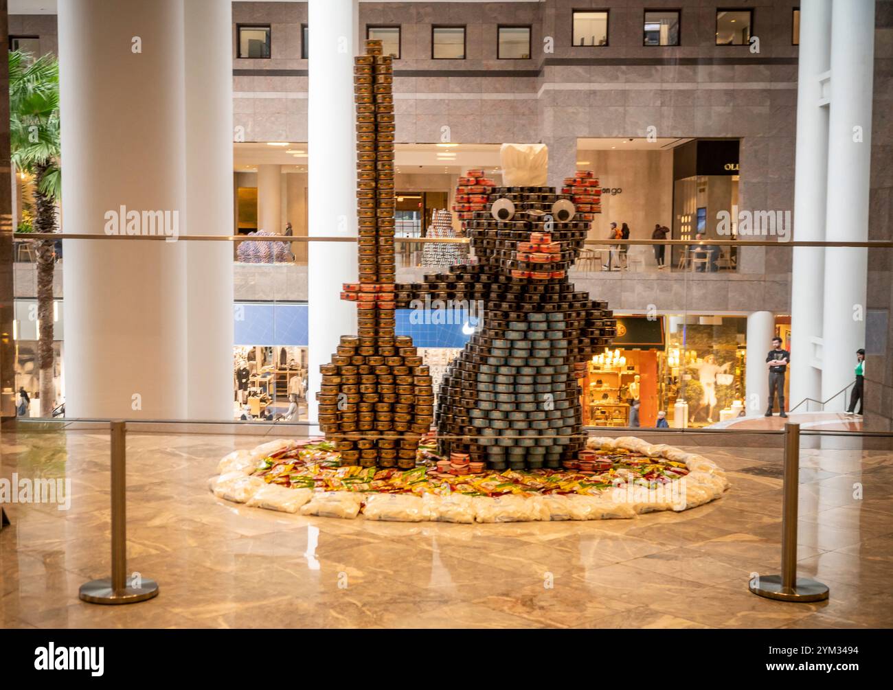 Visitors view Anyone Can Cook by Severud Associates at the annual ...