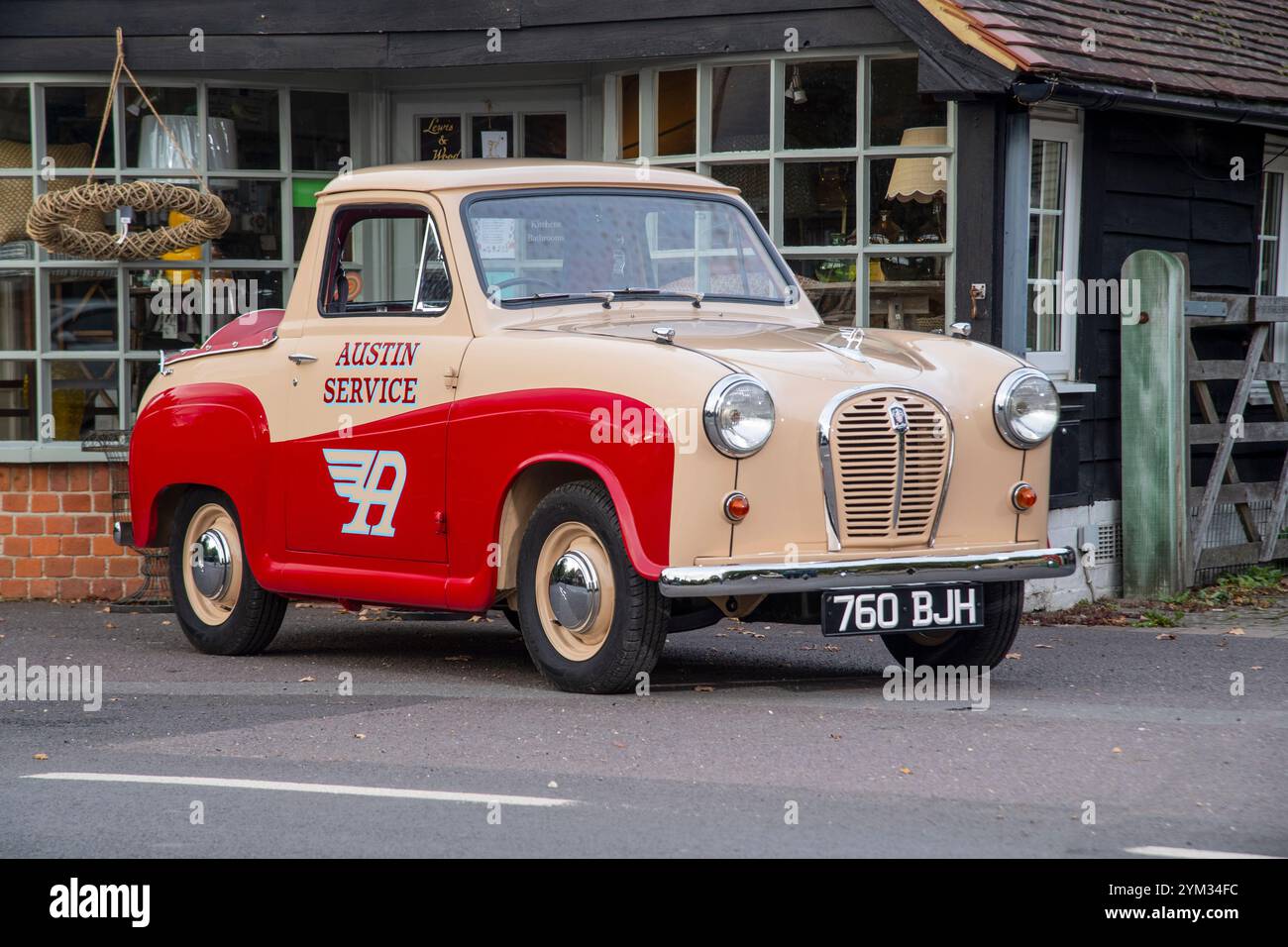 1958 Austin A35 pick up, classic British car derived van Stock Photo ...