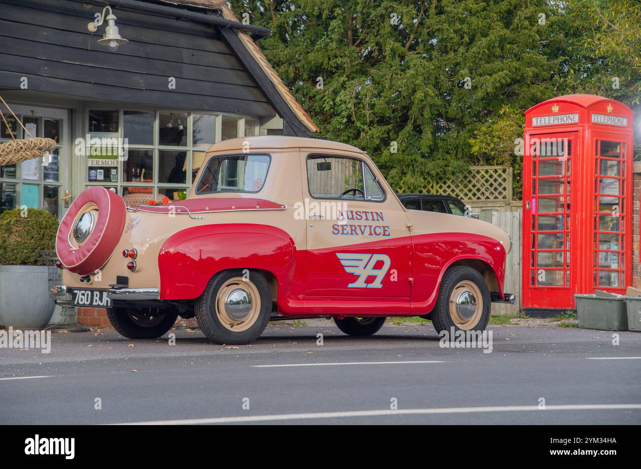 1958 Austin A35 pick up, classic British car derived van Stock Photo ...