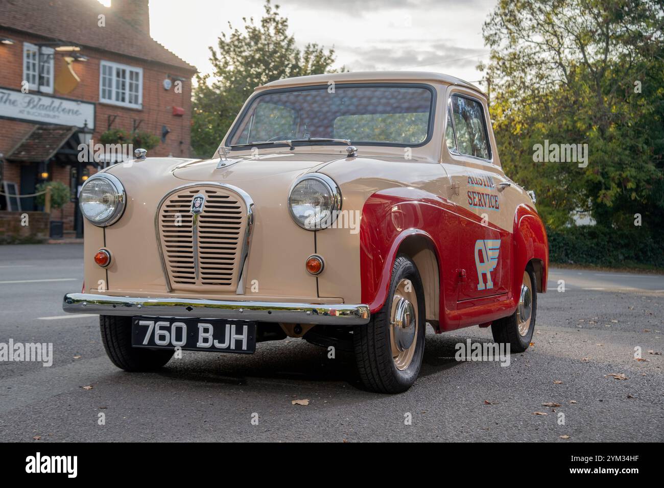 1958 Austin A35 pick up, classic British car derived van Stock Photo ...