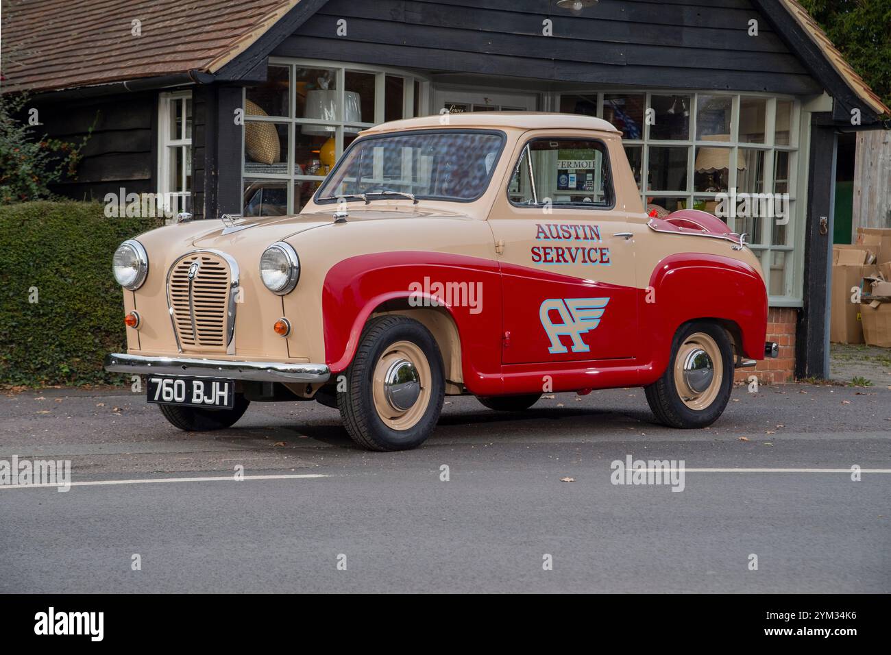 1958 Austin A35 pick up, classic British car derived van Stock Photo ...