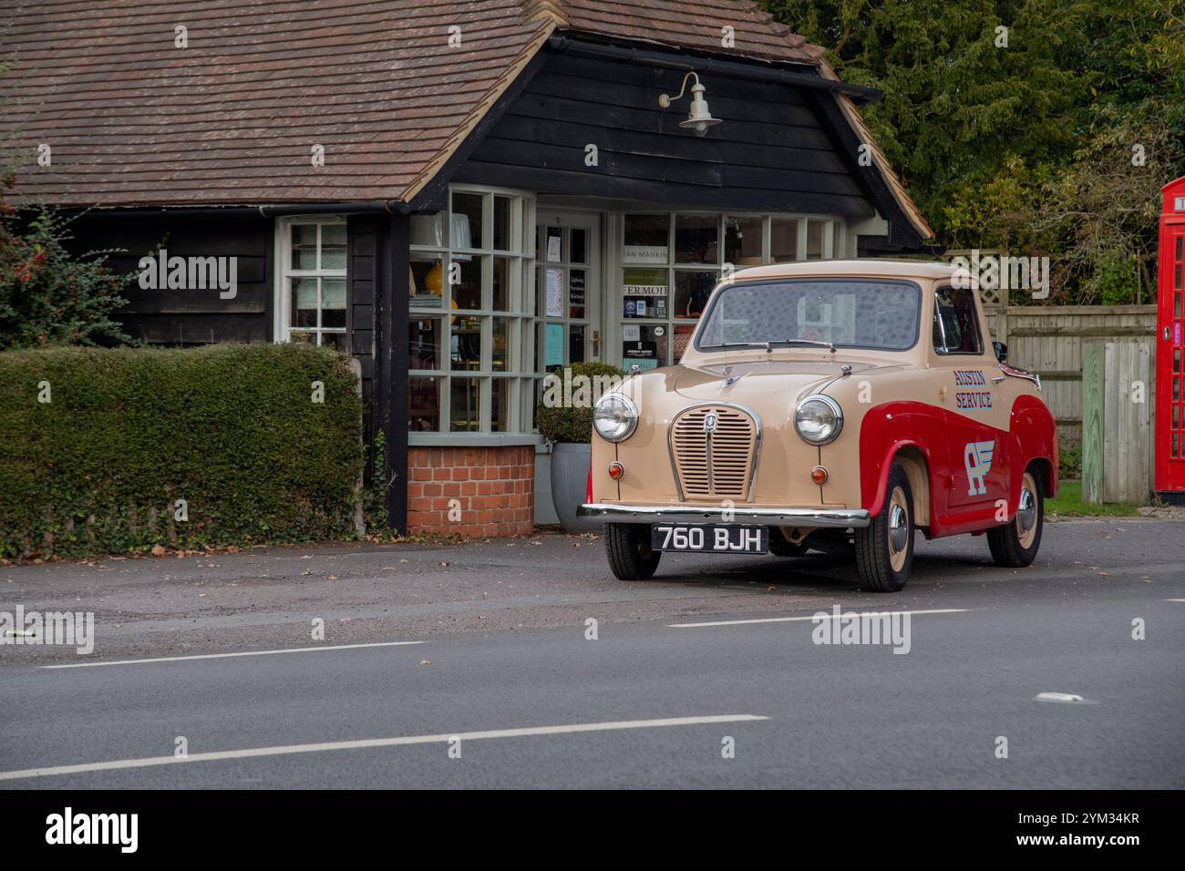 1958 Austin A35 pick up, classic British car derived van Stock Photo ...