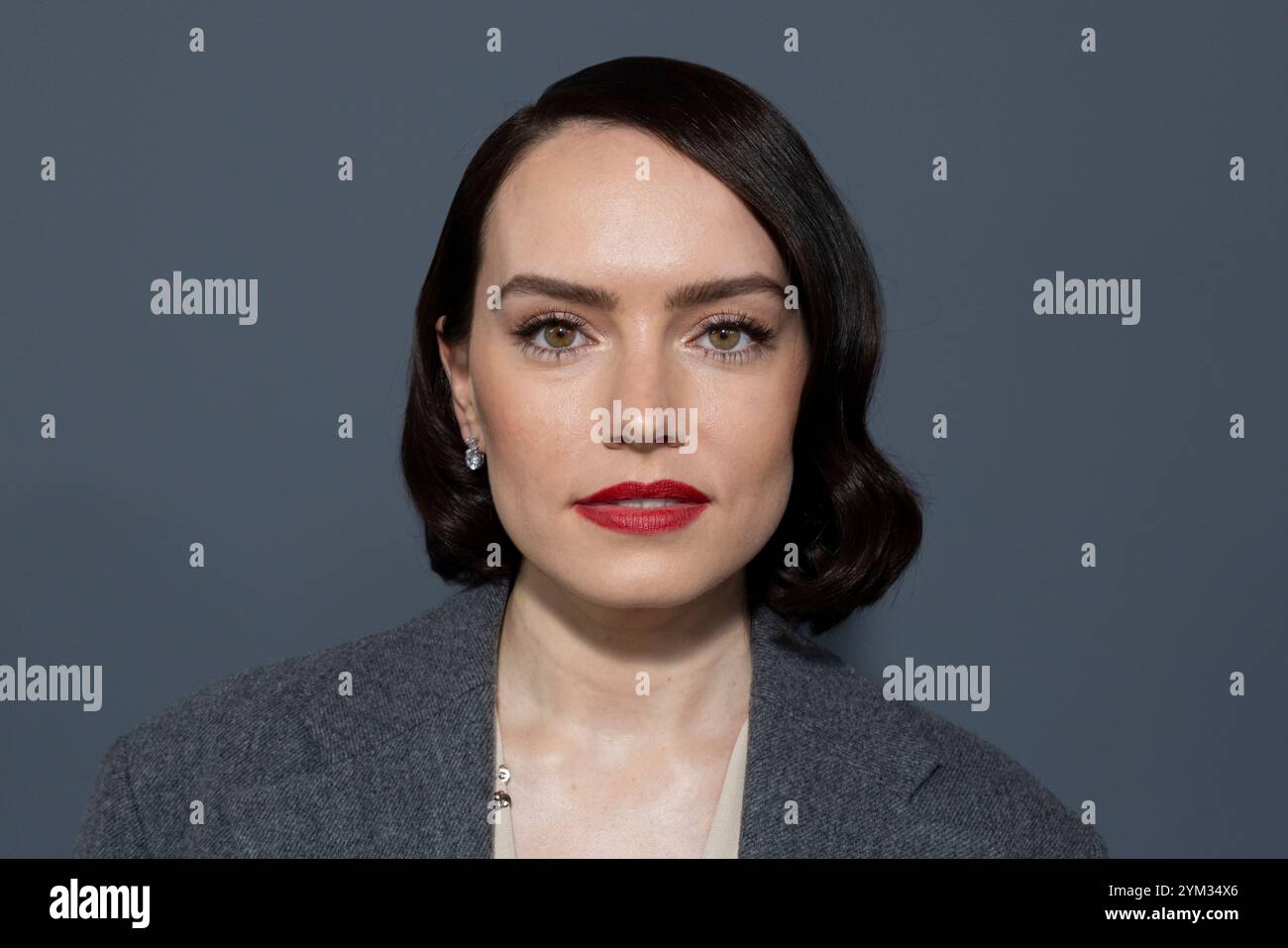 Daisy Ridley attends the Miu Miu Spring/Summer 2025 collection ...