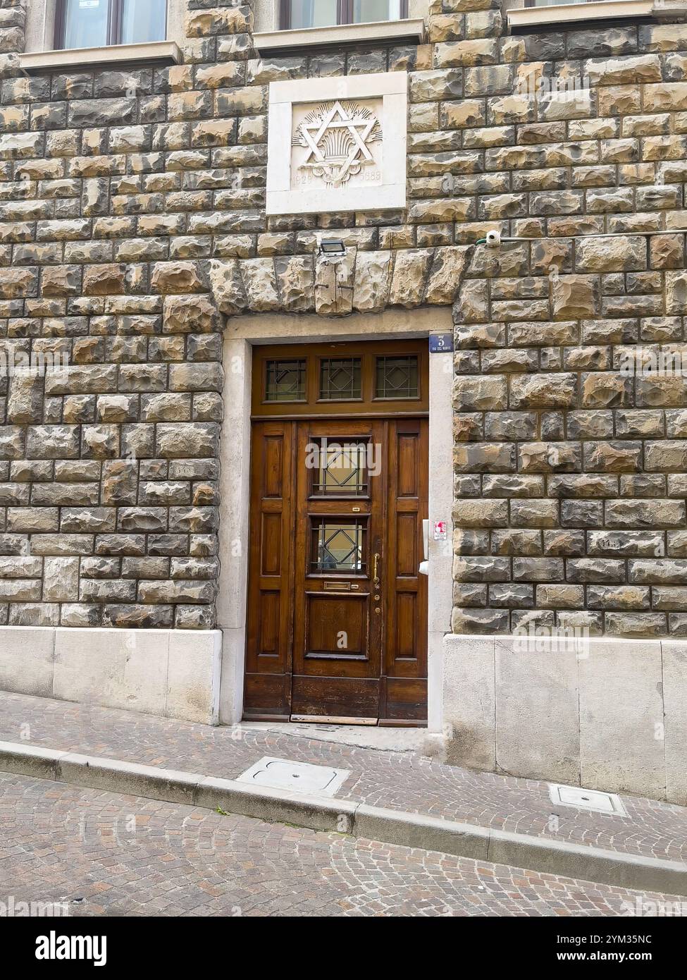 Trieste, Italy - June 27, 2024: Museum of the Jewish Community on Via ...
