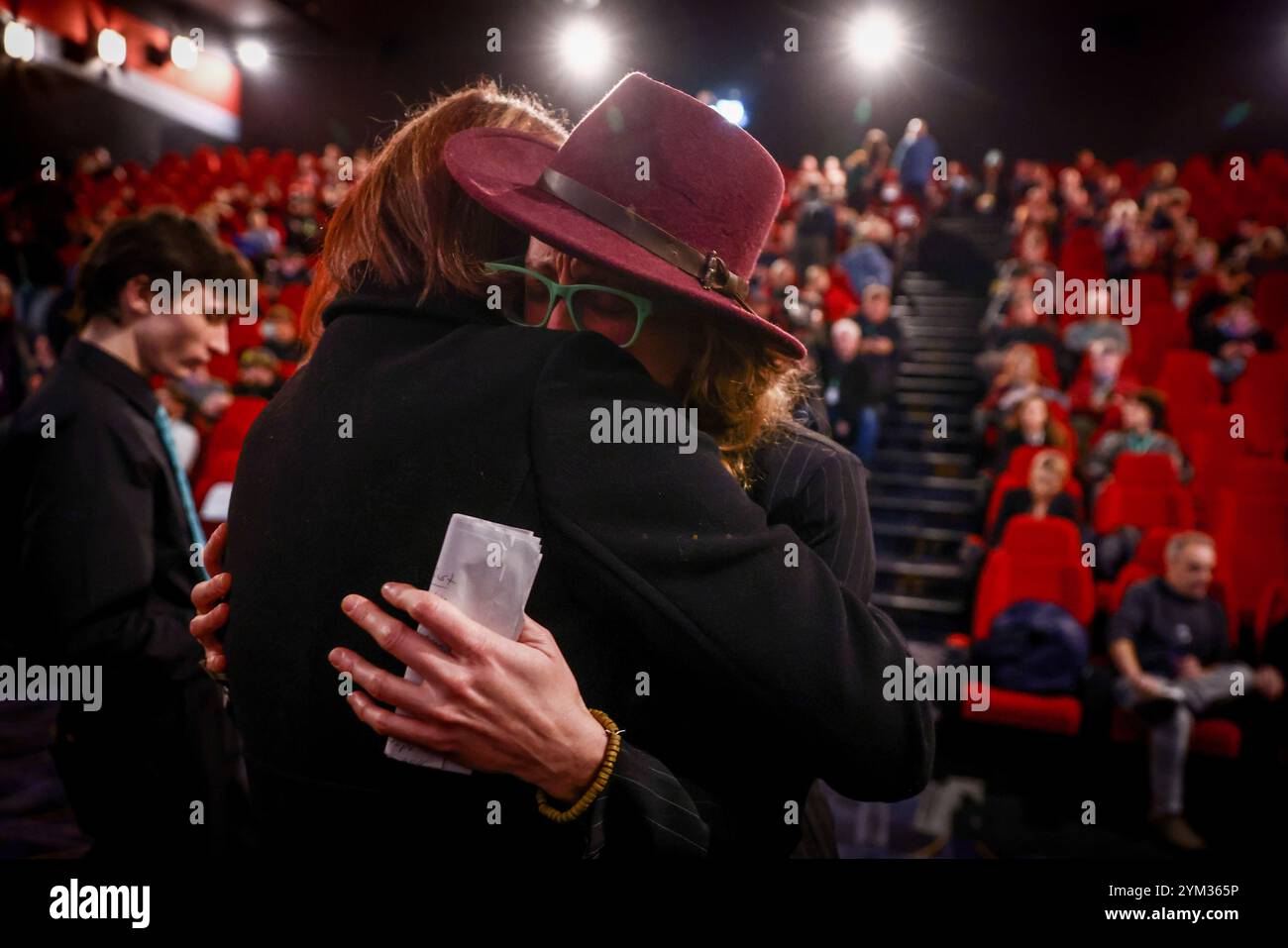 Cinematographer Bianca Cline and Rachel Mason, a friend of Halyna ...