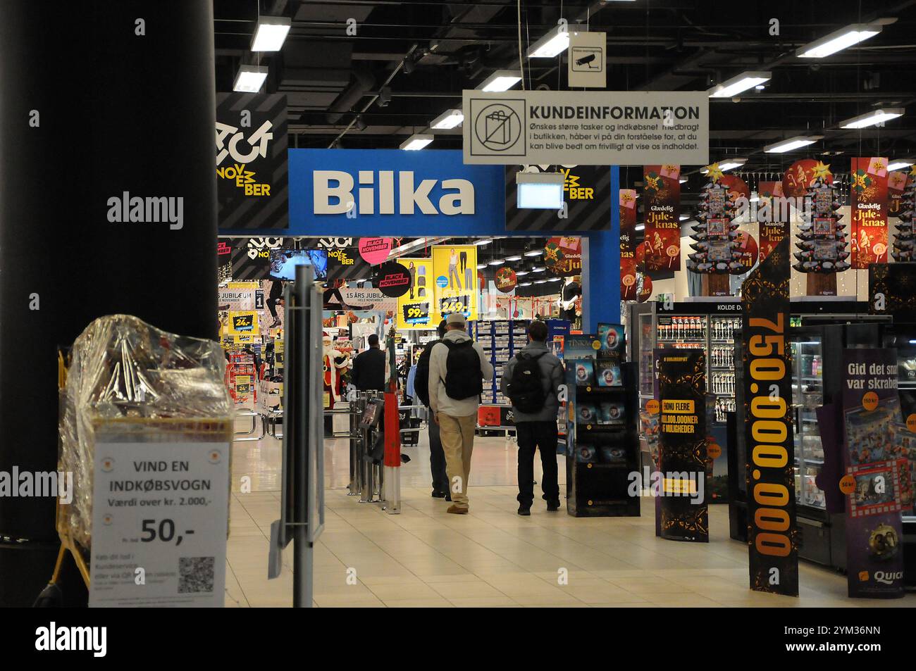 Copenhagen/ DenmarK/20 November 2024/ bilka and bilka on stop in anish ...