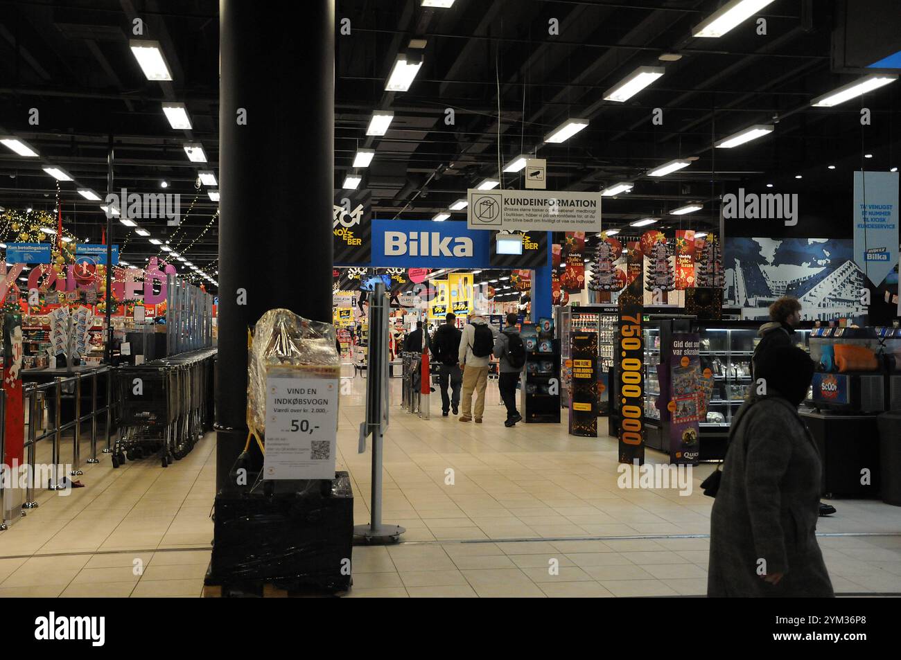 Copenhagen/ DenmarK/20 November 2024/ bilka and bilka on stop in anish ...