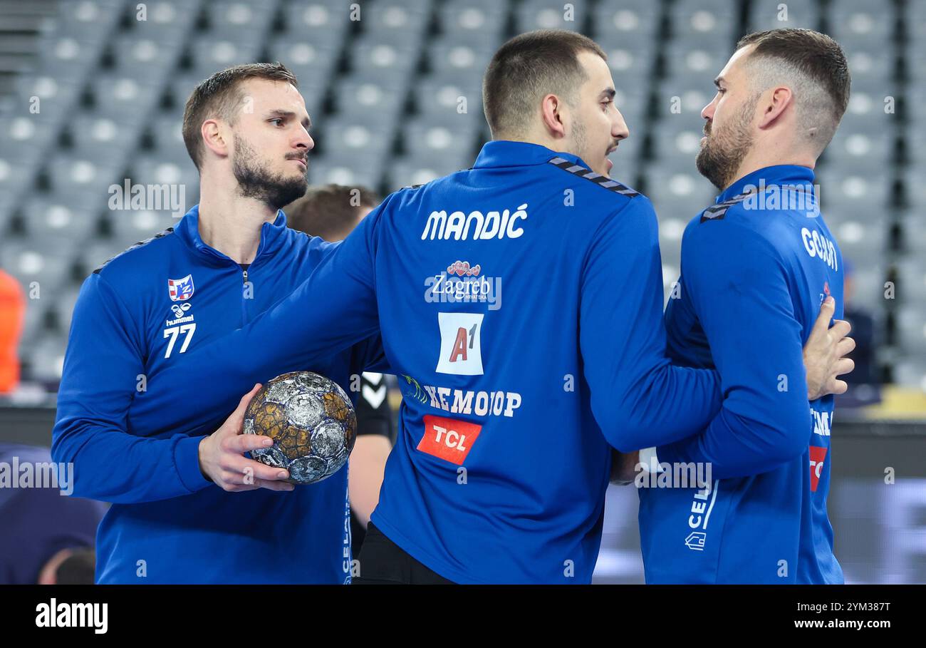 Zagreb, Croatia. 20th Nov, 2024. ZAGREB, CROATIA - NOVEMBER 20: Roko Trivkovic of Zagreb, Zagreb ...