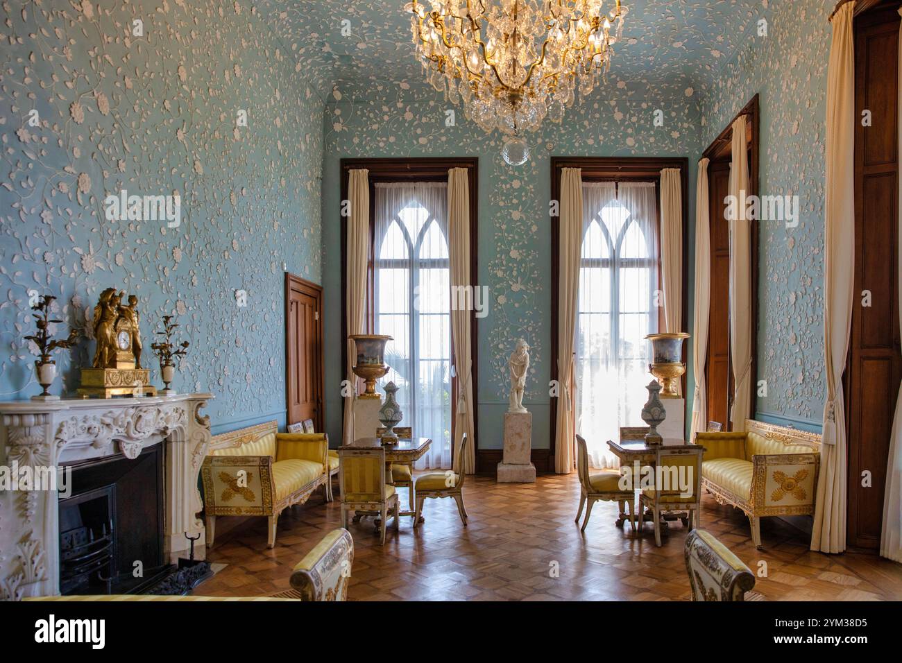 Vorontsov Palace. Alupka. Crimea. Russia Stock Photo - Alamy