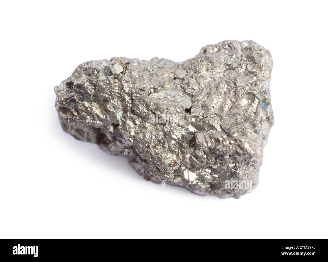 Natural mineral pyrite on Cut Out Stock Images & Pictures - Alamy