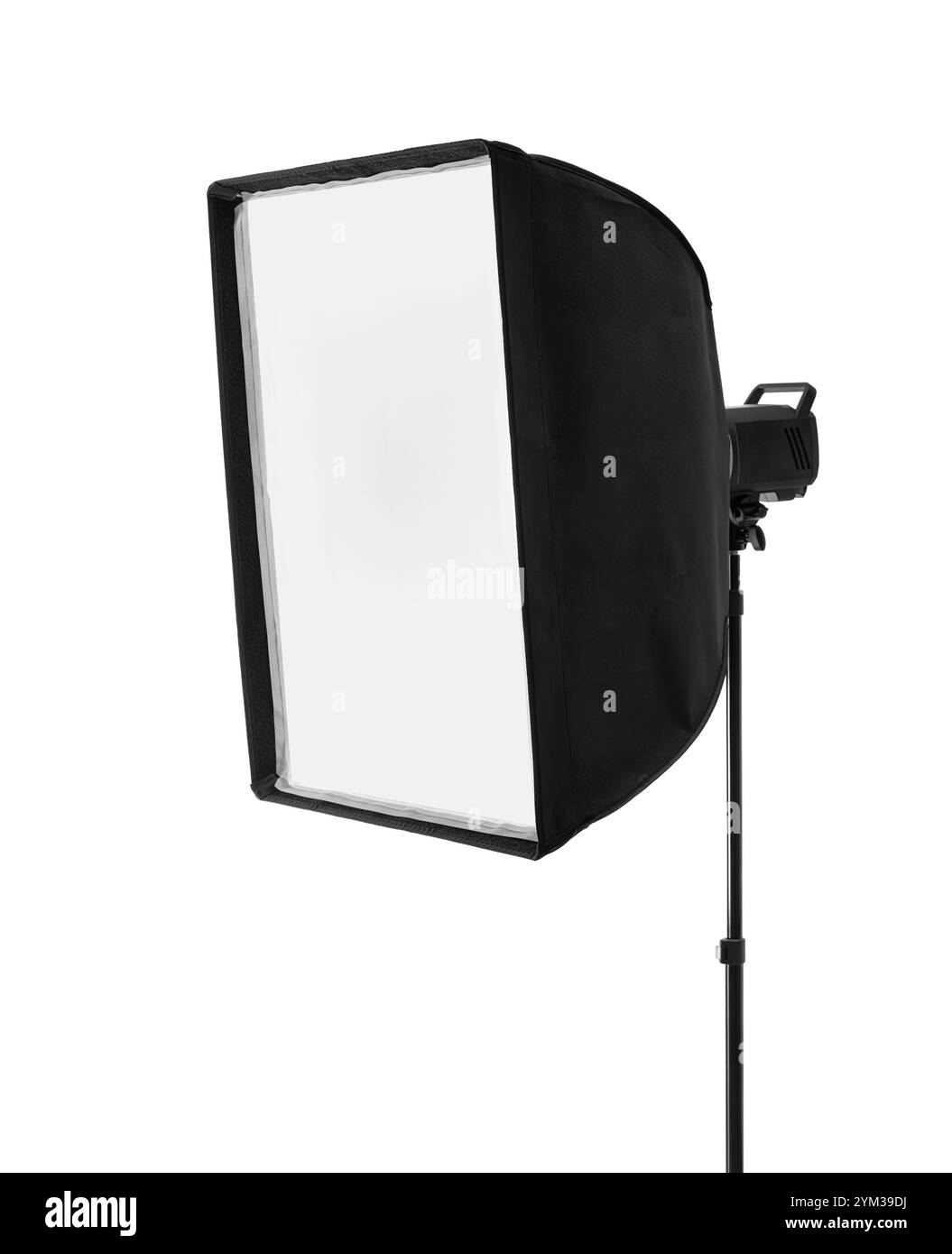 Softbox and monoblock isolated Stock Photo - Alamy