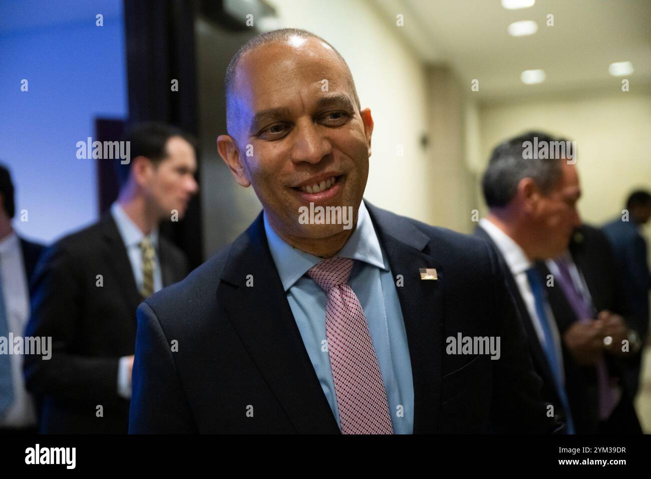 United States House Minority Leader Hakeem Jeffries (Democrat of New ...