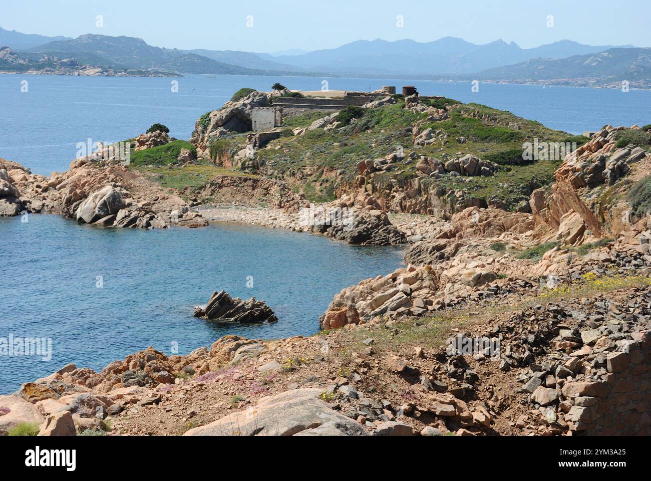 The coast of Punta Rossa Stock Photo - Alamy