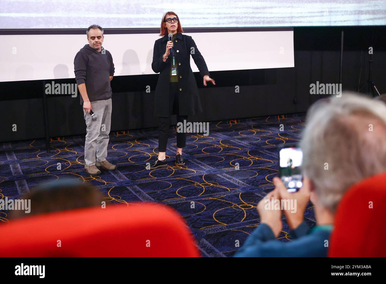 November 20, 2024, Torun, Poland: Cinematographer Bianca Cline and ...