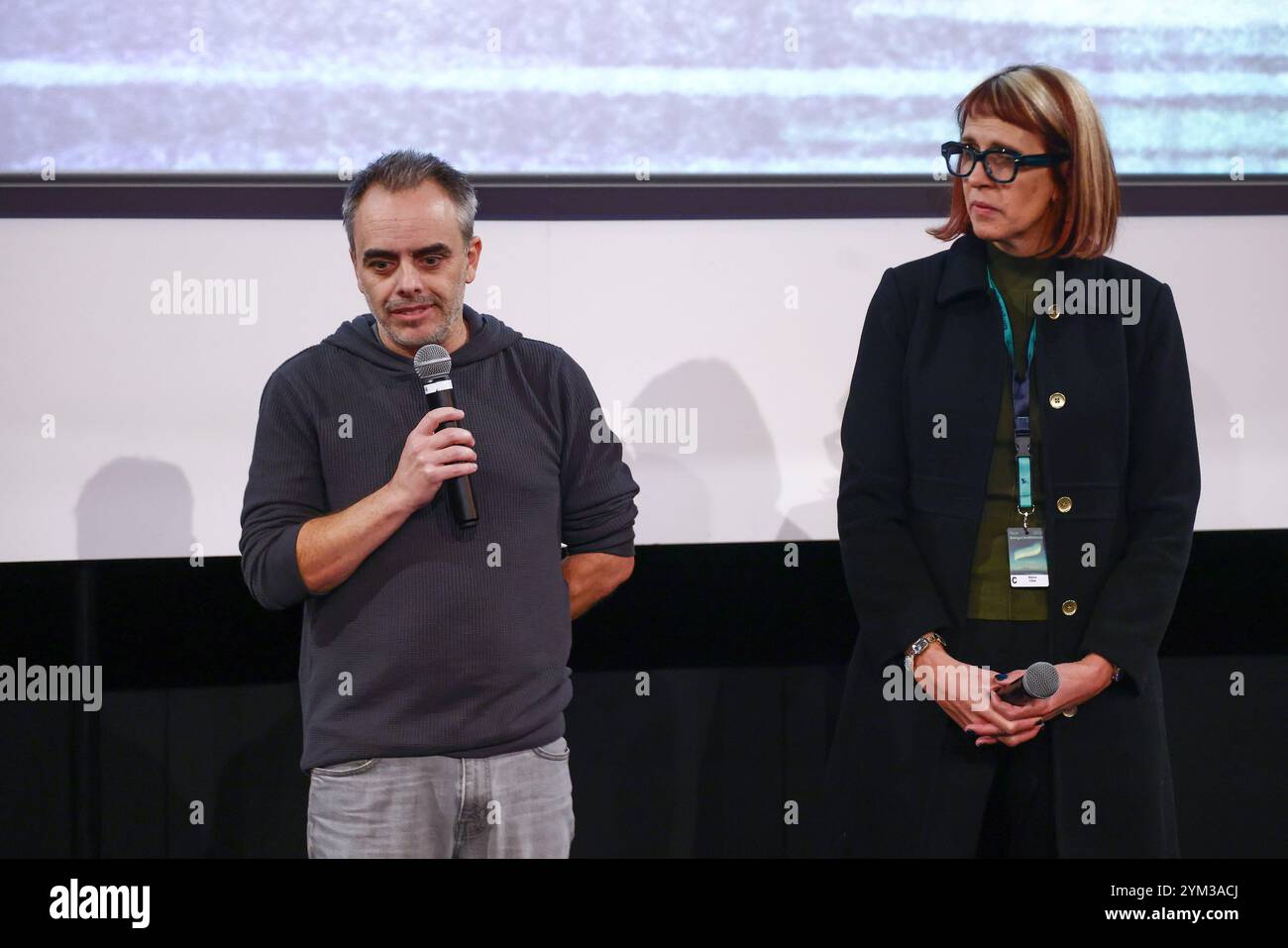 November 20, 2024, Torun, Poland: Cinematographer Bianca Cline and ...