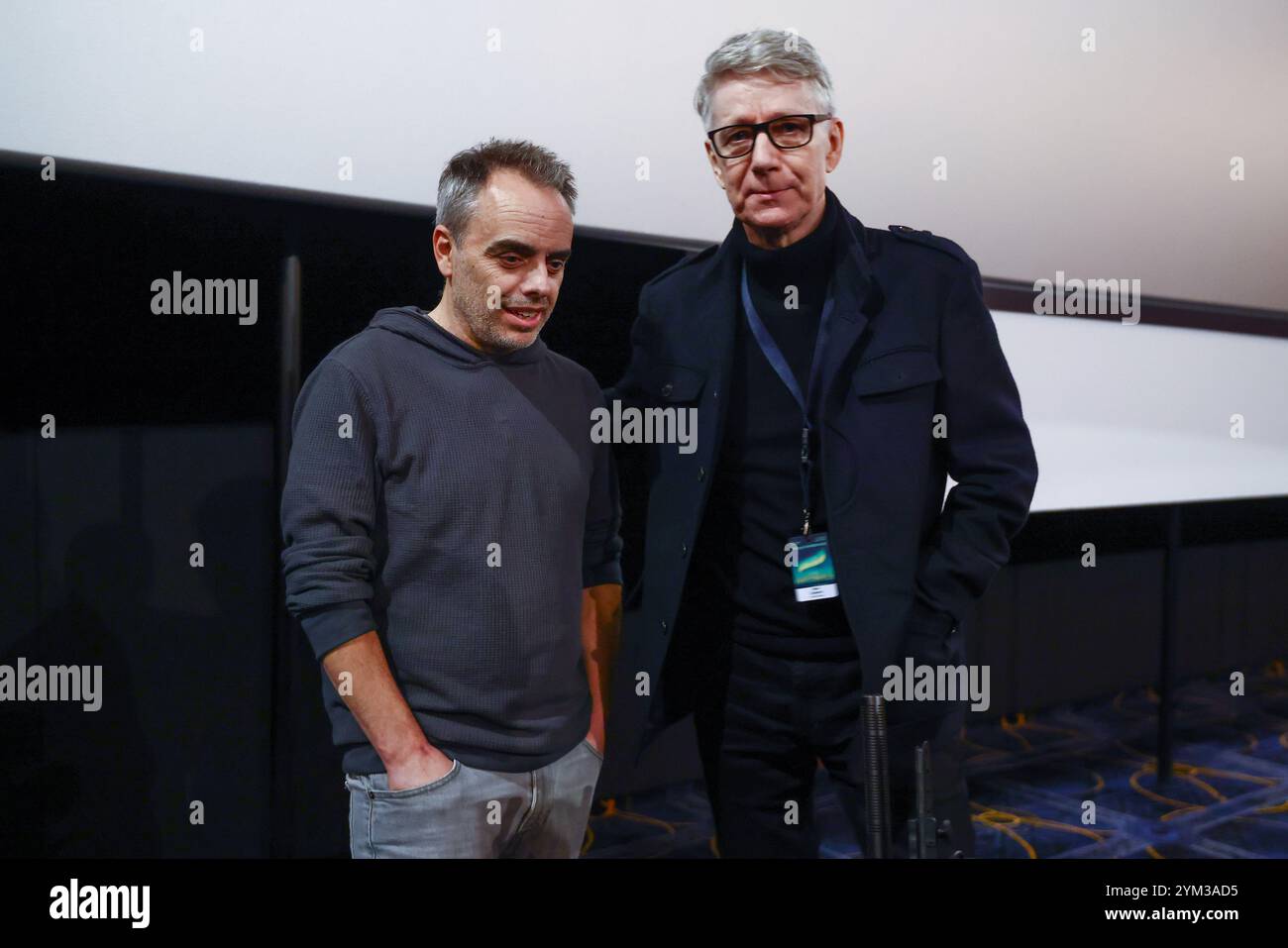 November 20, 2024, Torun, Poland: Director Joel Souza and Marek ...