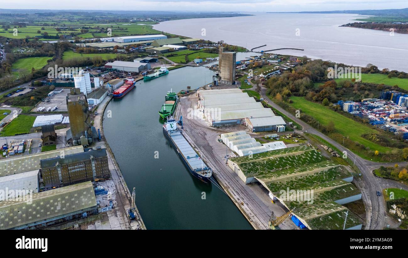 Sharpness Docks celebrates it's 150th year anniversary in 2024 Stock ...