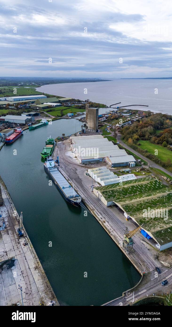 Sharpness Docks celebrates it's 150th year anniversary in 2024 Stock ...